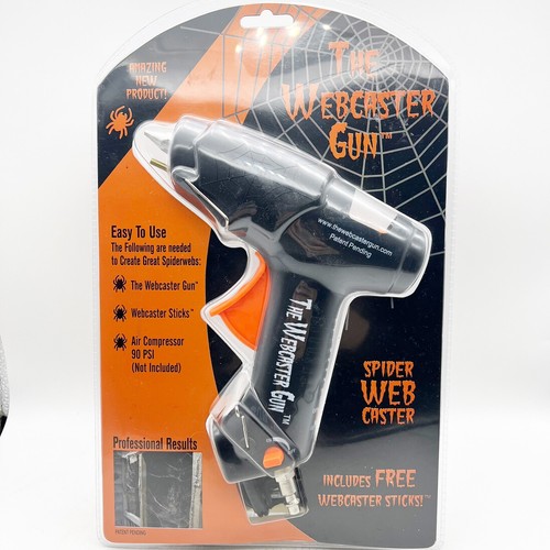 The Webcaster Gun Halloween Decor Makes Spooky Spider Webs Realistic ...