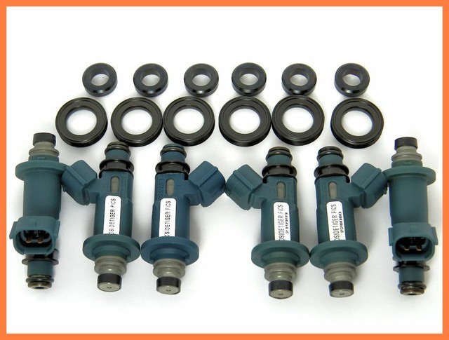 550cc Lexus Sc300 DENSO 2jzge 3.0l Turbo Fuel Injectors 1995 Non-cali ...