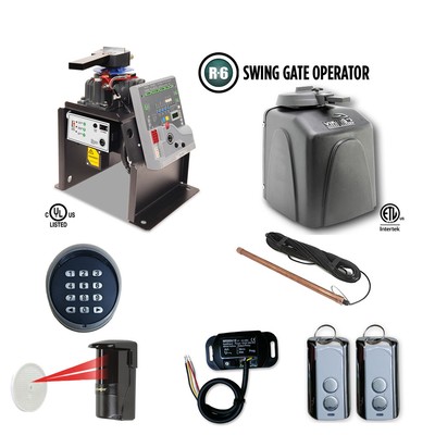 Viking R6 Swing Gate Opener Photocell, Receiver, Transmitter, Exit Wand ...