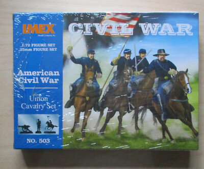 1/72 American Civil War Imex 503 Union Cavalry Soldier Figures | eBay