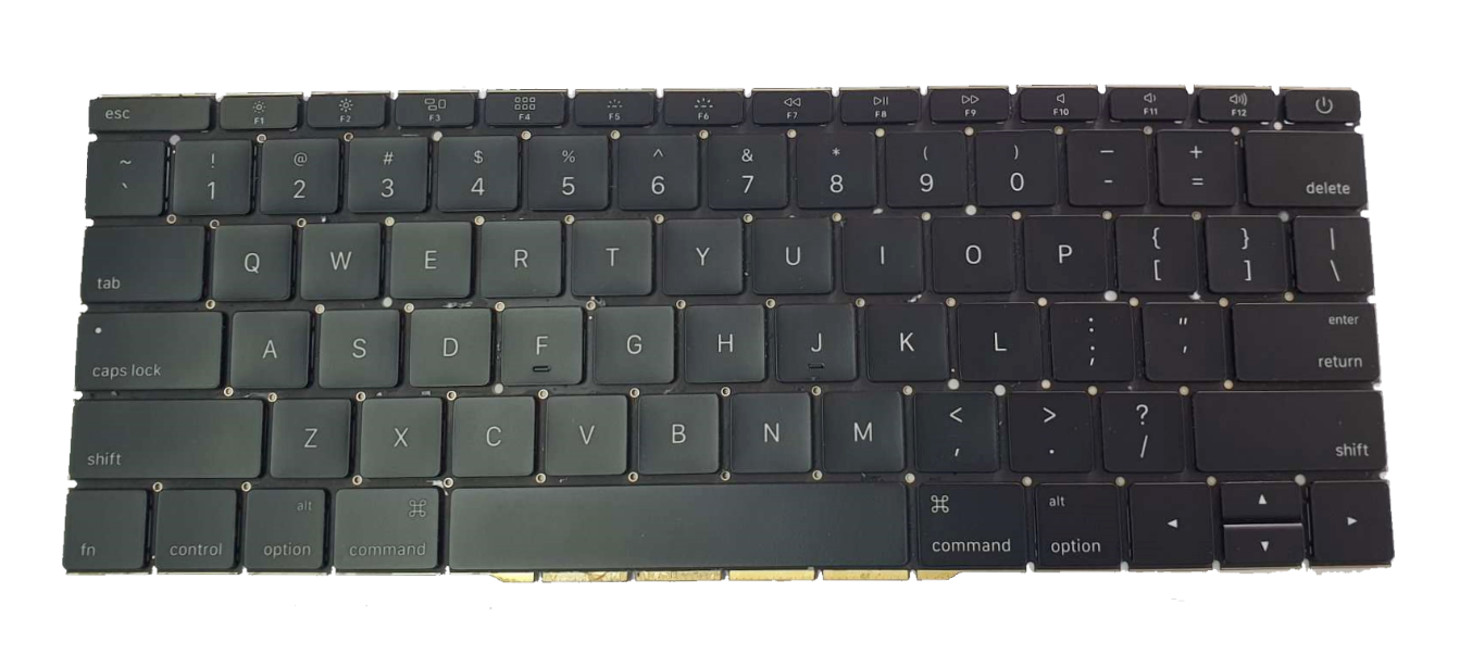 For Apple MacBook Pro 13" A1708 2016 2017 Keyboard US Layout With ...
