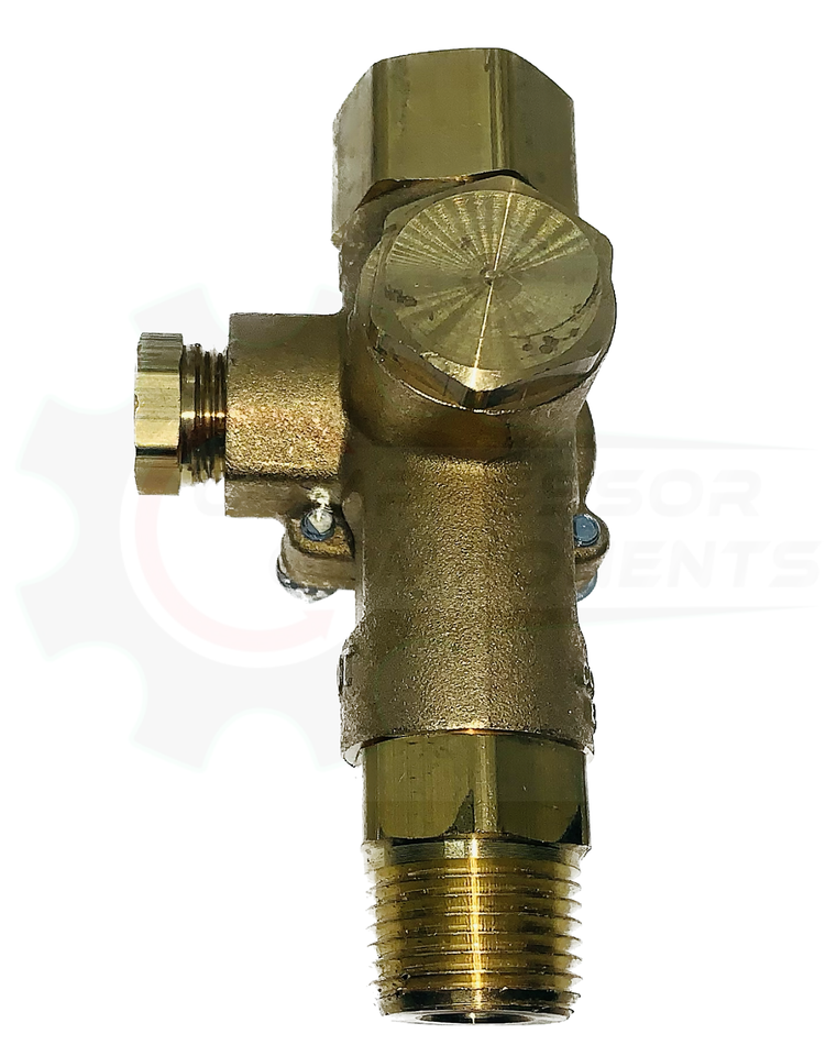 Conrader Piloted Unloader Check Valve 1/2" FNPT In X 1/2" MNPT Out ...