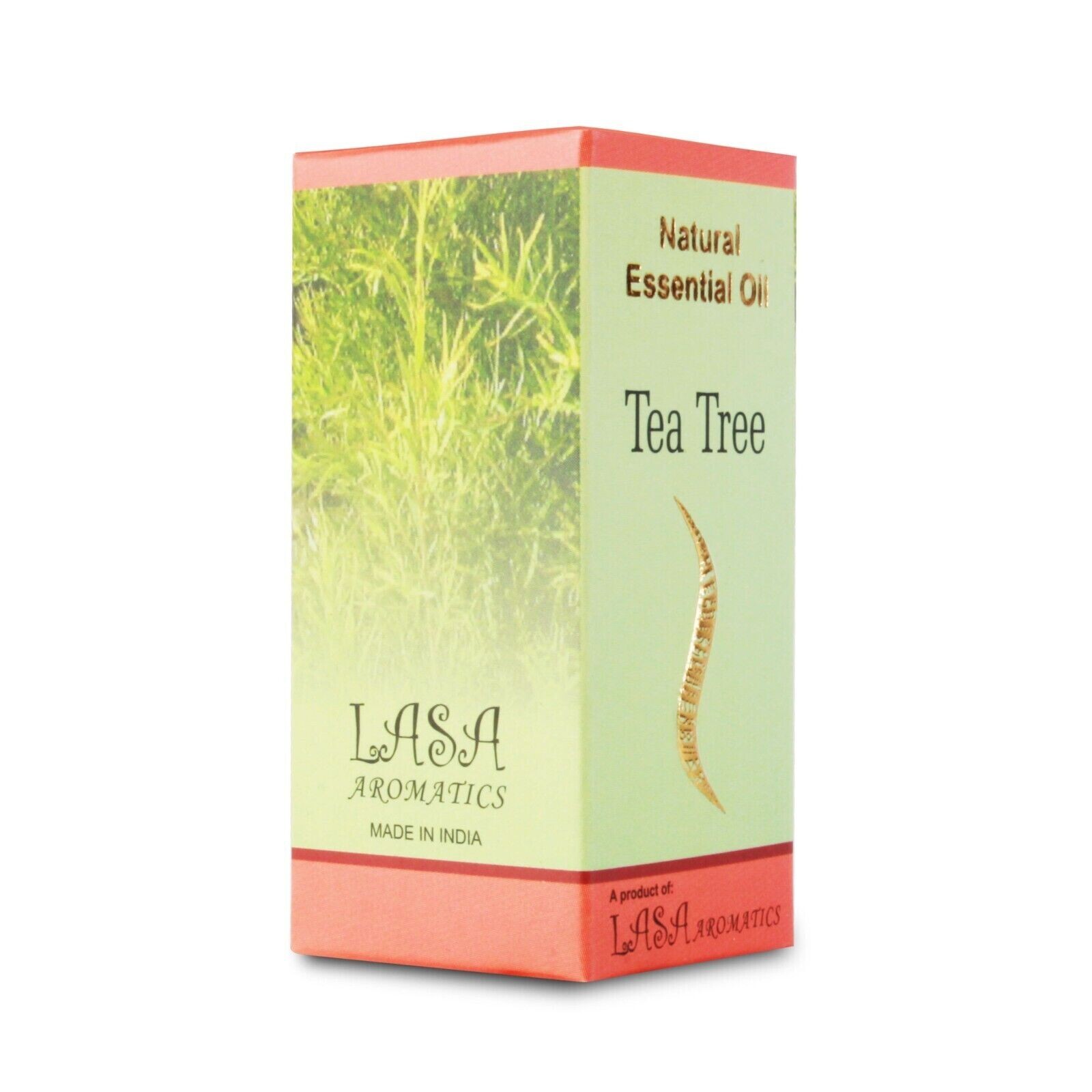 Lasa Aromatics Essential Tea Tree Fragrance 100% Pure Natural Oil 10 ml ...