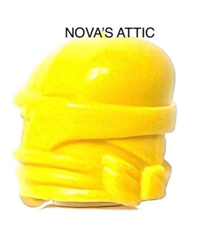 LEGO NINJA NINJAGO YELLOW HEADWRAP HELMET NEW | eBay