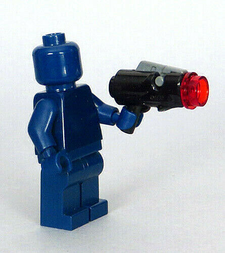 LEGO Star Wars - 12 Black Stud Shooter Blasters and 24 Trans-red Studs ...