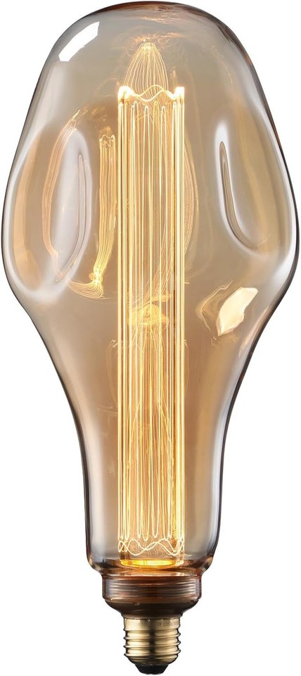 LED Decorative Light Bulb, Handcrafted 12Inch Long Vintage Edison Bulb ...