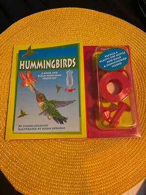 Hummingbirds: A Book And Build-Your-Own Feeder Kit | eBay