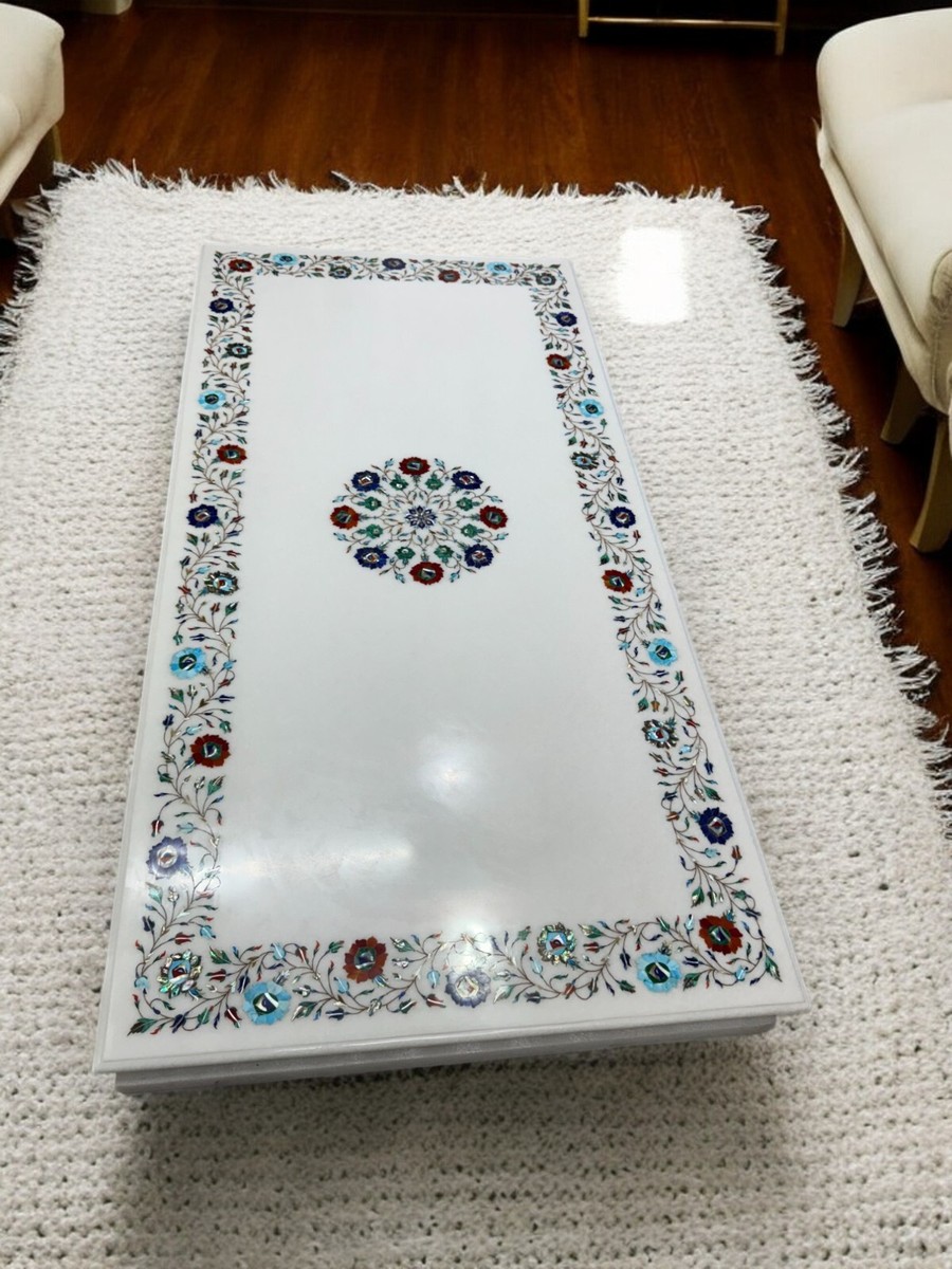 Inlay Art Table Beautiful Timeless Marble Inlay Art Table Top For
