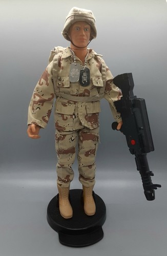 1991 Hasbro Hall of Fame G.I. Joe Duke Doll w/Electronic Fighter Battle ...