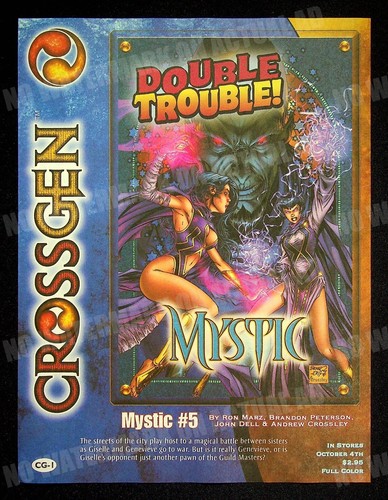 Mystic Crossgen Comics 2000 Trade Print Magazine Ad Poster ADVERT | eBay