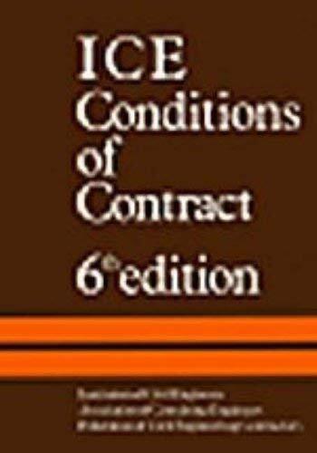 ICE Conditions of Contract, 6th ... by Association of Consu Paperback ...
