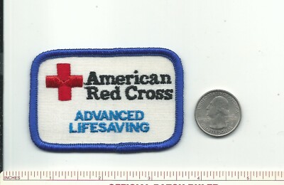 DB AMERICAN RED CROSS ARC ADVANCED LIFESAVING PATCH A.R.C. AQUATICS ...