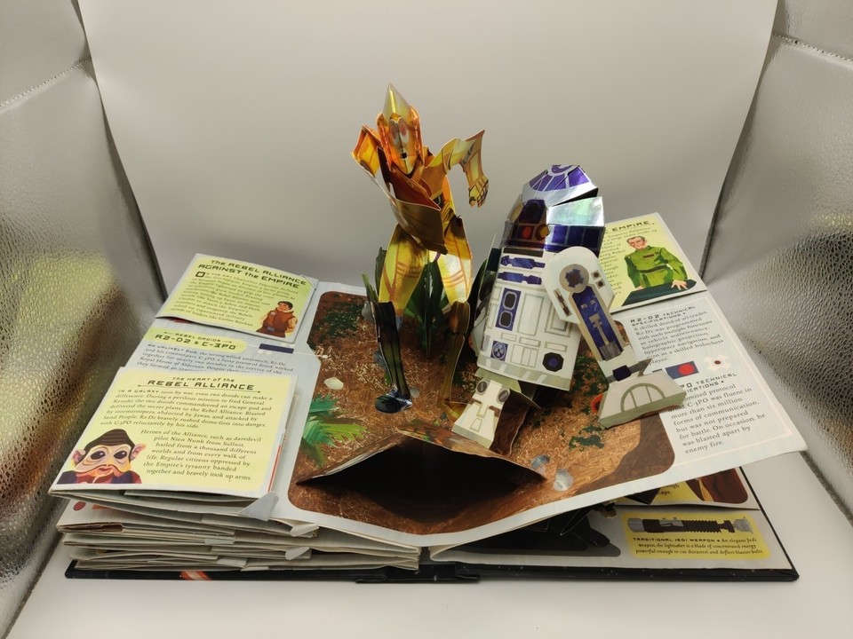 Star Wars A Pop-up Guide To The Galaxy Book Matthew Reinhart S7488 ...