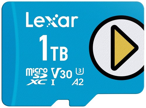 1TB Play Blue Micro SD Card, UHS-I, C10, U3, V30, A2, 4K, Up to 160MB/s ...