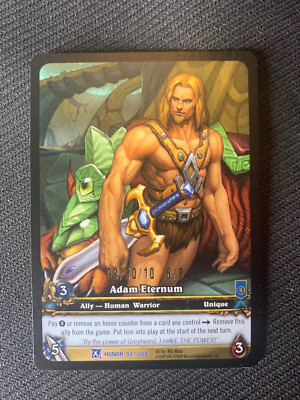 World of Warcraft WoW TCG Promo - EA Stamped Adam Eternum | eBay