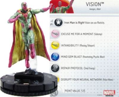 Vision #014 Thor: The Dark World Gravity Feed Marvel Heroclix NM Marvel ...