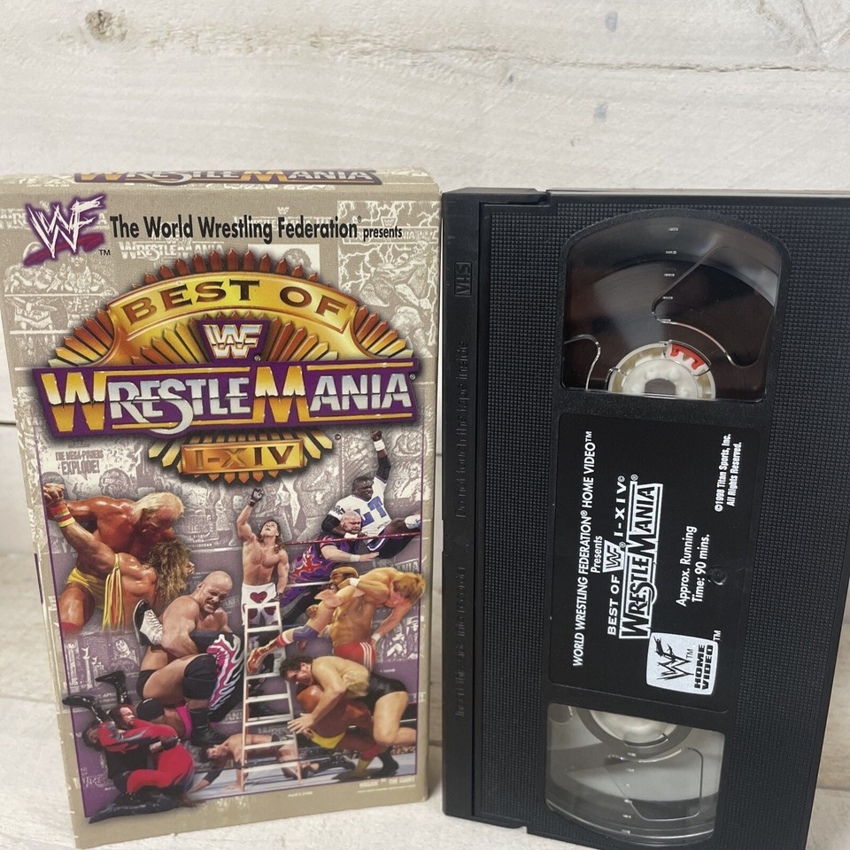WWF Best of Wrestlemania I - XIV - VHS Hulk Hogan / Andre The Giant ...