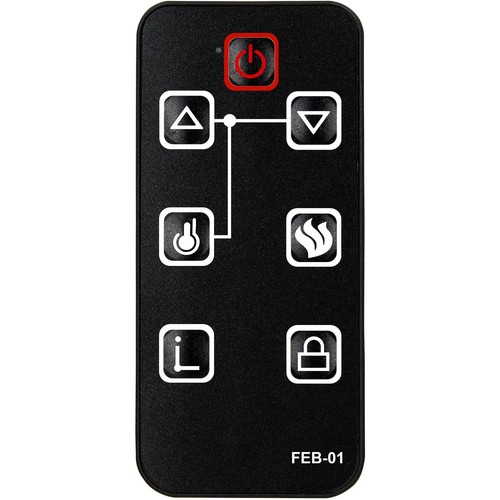 Replacement for FEBO Flame Electric Fireplace Remote Control E3001 ZHS ...