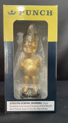 Punch Cigars Bobblehead Mr. Punch Limited Edition 2022 7 Inches Tall | eBay