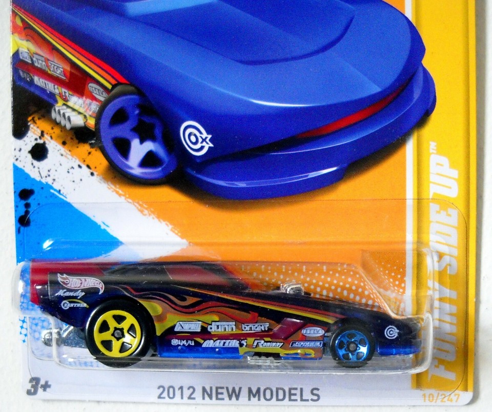 2012 Hot Wheels NEW MODELS #10 * FUNNY SIDE UP * BLUE VARIANT USLC | eBay