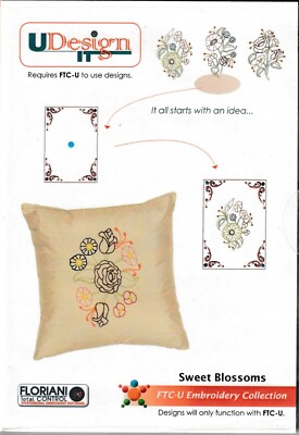 FLORIANI TOTAL CONTROL FTC-U EMBROIDERY COLLECTION SWEET BLOSSOMS | eBay