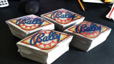 Bally Flip Flop Monte Carlo Power Play Skateball Pinball Machine Coin ...