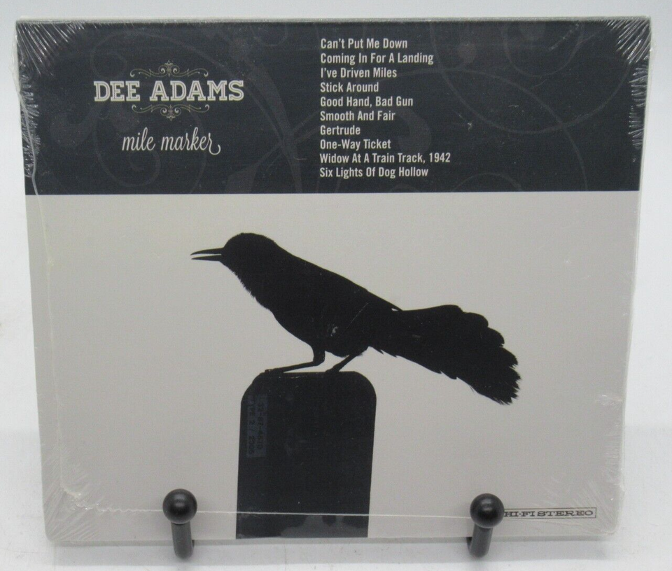 DEE ADAMS: MILE MARKER MUSIC CD, 10 GREAT TRACKS, BLACK ROCK, DIGIPAK ...