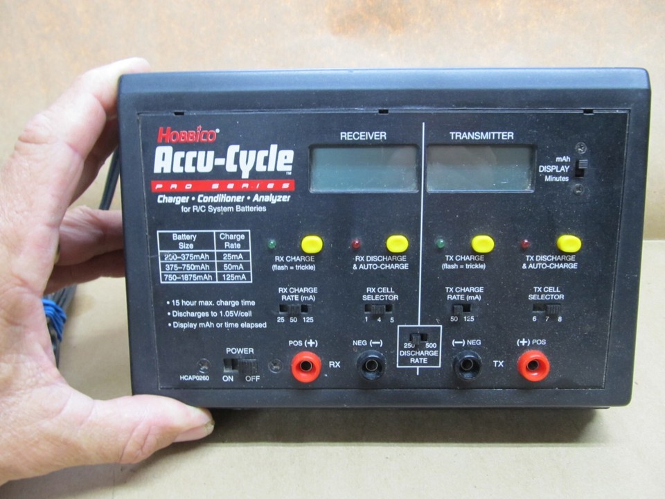 Hobbico Accu-Cycle Pro Series Charger-Conditioner-Analyzer for R/C ...
