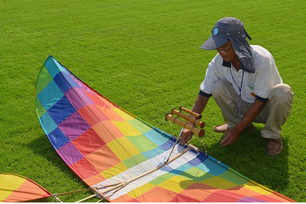 9- Chamber Kite Flute for Kites, Extremely Loud Sound Vietnamese Folk ...