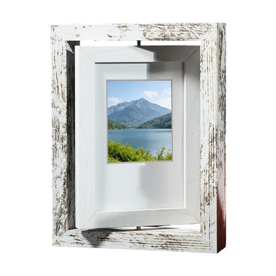 Keepsake Frame 360° Rotating Frame 360° Rotation Holds Two Photos ...