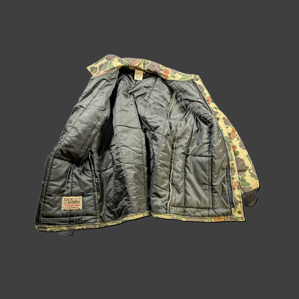 Walls Duck Camo Medium Tall Jacket Insulated Blizzard Pruf USA | eBay