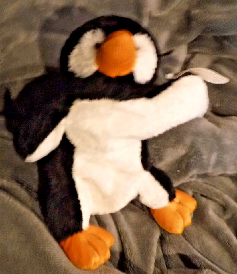 Penguin STUFFED TOY ANIMAL A FLIP FLOPS TOY BY MARY MEYER VINTAGE NEW ...