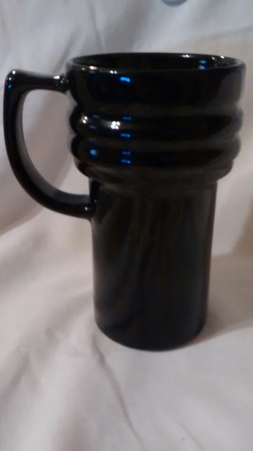 90's Lexus OEM Coffee Mug Cup Black And Gold Toyota Travel Cup Holder ...