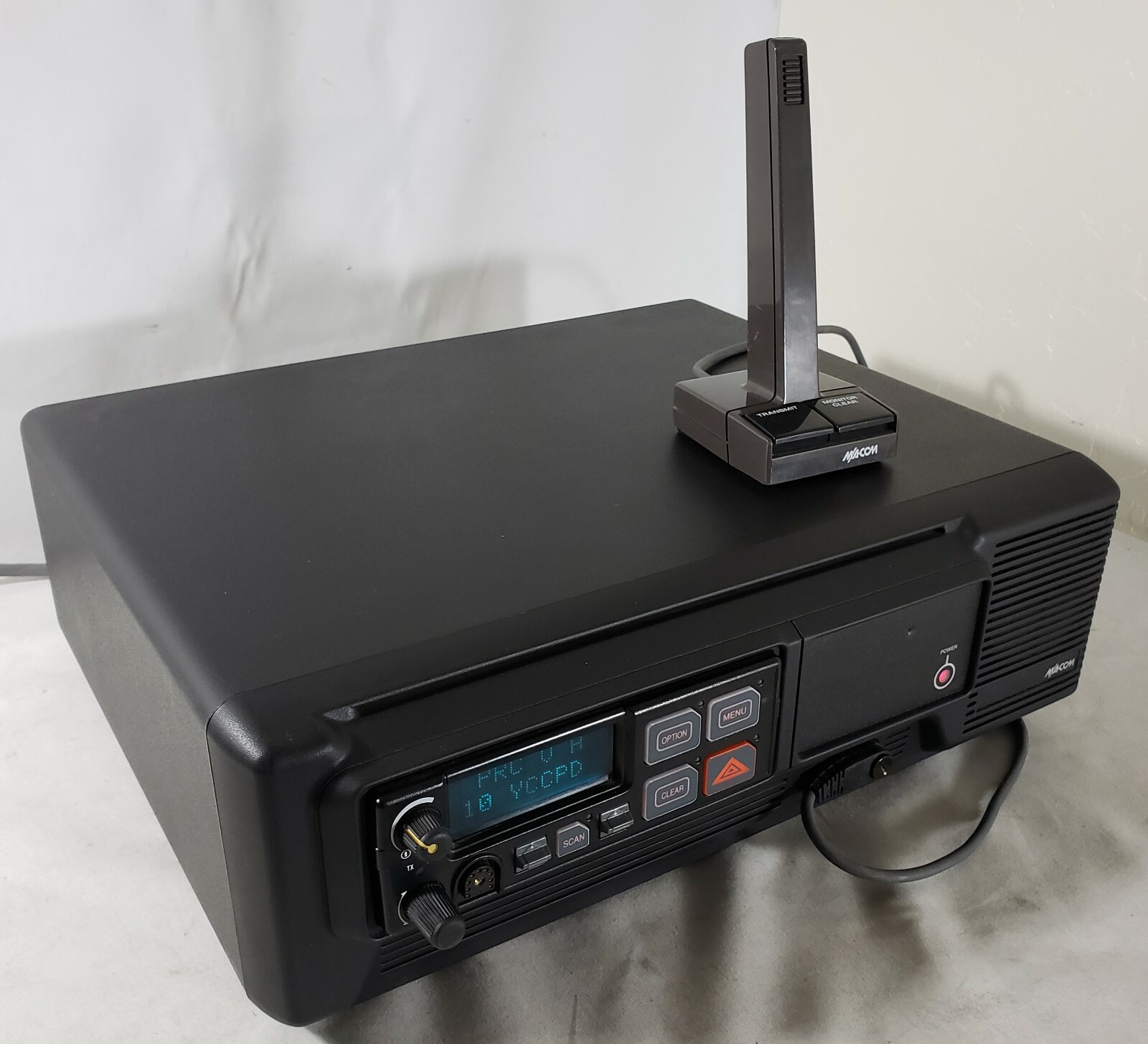 Harris M/A-COM DSDX01 2-Way Radio Desktop Station | eBay
