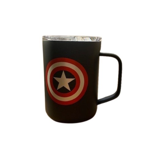 Corkcicle Marvel Captain America Coffee Mug Insulated Travel Coffee Cup ...