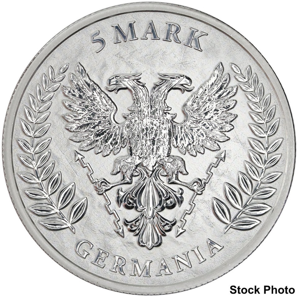 2023 Germania Mint Lady Germania 5 Mark 1 oz .999 Fine Silver Round | eBay