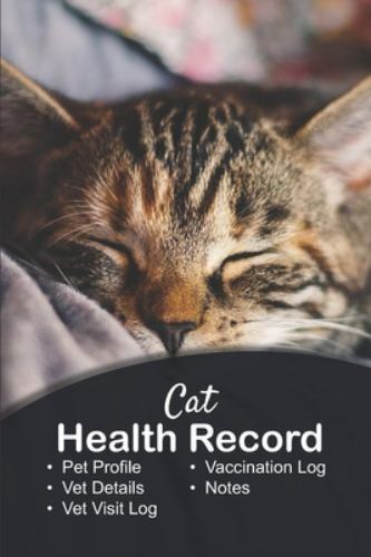 Cat Health Record : Cat Vaccine Record Book - Pet Health Record - Puppy ...