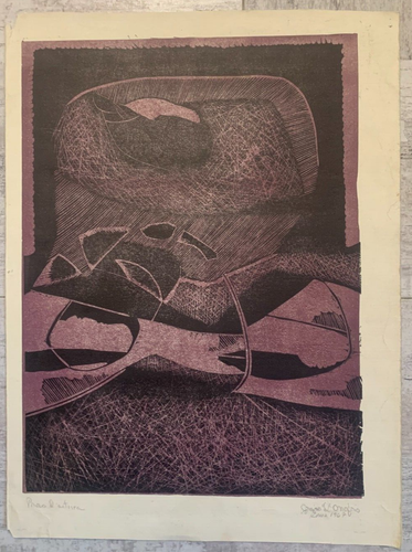 Signed Artist Proof by Onofrio Modern Contemporary Abstract Art Roma ...