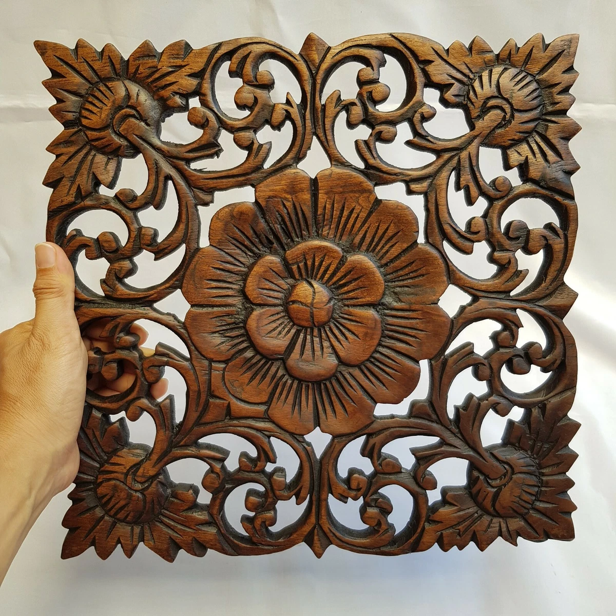 Wood Carving Square Designs