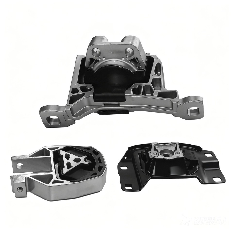 Brand New 3PCS Engine Mounts & Trans Mount For 2012-2018 Ford Focus 2 ...