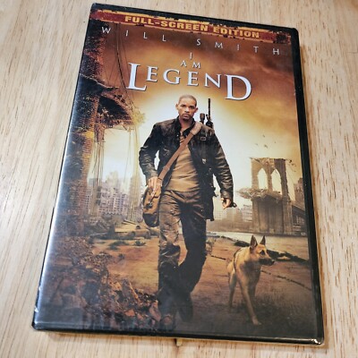 I Am Legend DVD Full-Screen Edition 2007 Will Smith - New Sealed NIP | eBay