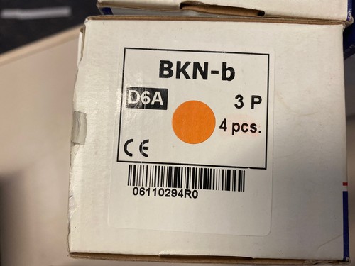 Ls Circuit Breaker Bkn-B D Curve 3P, 3P+N, 4P D6A | eBay