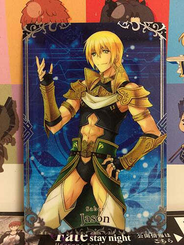 Jason Saber Fate Order FGO Grand Wafer Card Vol.9 N01 | eBay