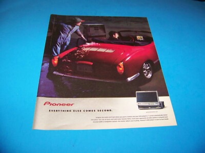 Pioneer Original Print Ad From Magazine 2001 | eBay
