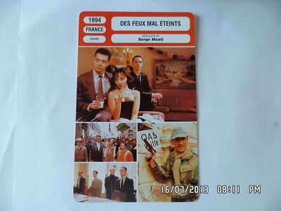 CARTE FICHE CINEMA 1994 DES FEUX MAL ETEINTS Manuel Blanc Maria De ...