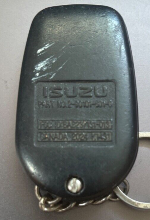 Isuzu Smart Keyfob 2 Buttons OEM BAB237131-013-Great Condition! | eBay