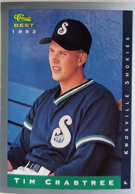 Tim Crabtree, 1993 Classic Best #66 - Stock# 3808 | eBay