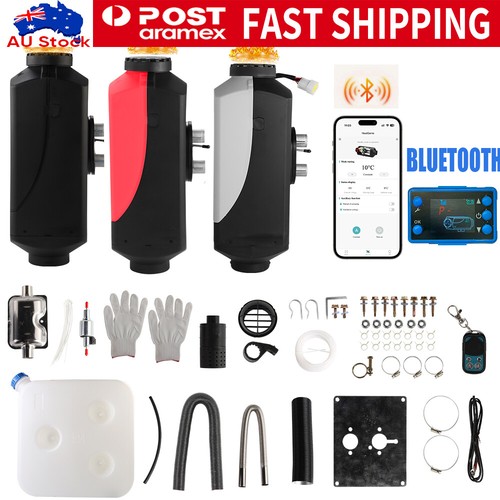 12-24V 2KW 5KW Diesel Air Heater Bluetooth APP LCD Thermostat Caravan ...