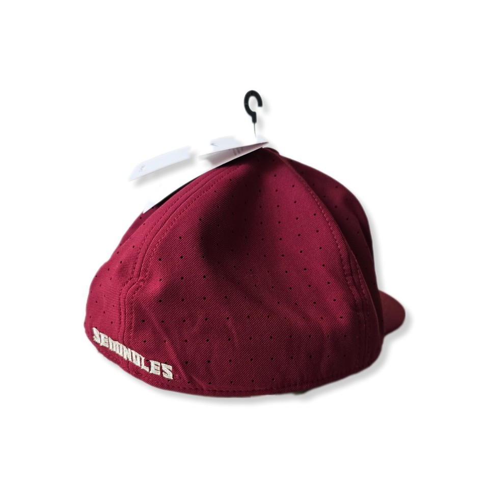 Nike Florida State Seminoles FSU Aero True Garnet Gold Fitted Hat Cap 8 ...