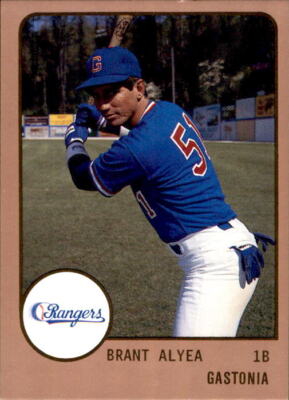 1988 Gastonia Rangers ProCards #1007 Brant Alyea Managua Nicaragua ...
